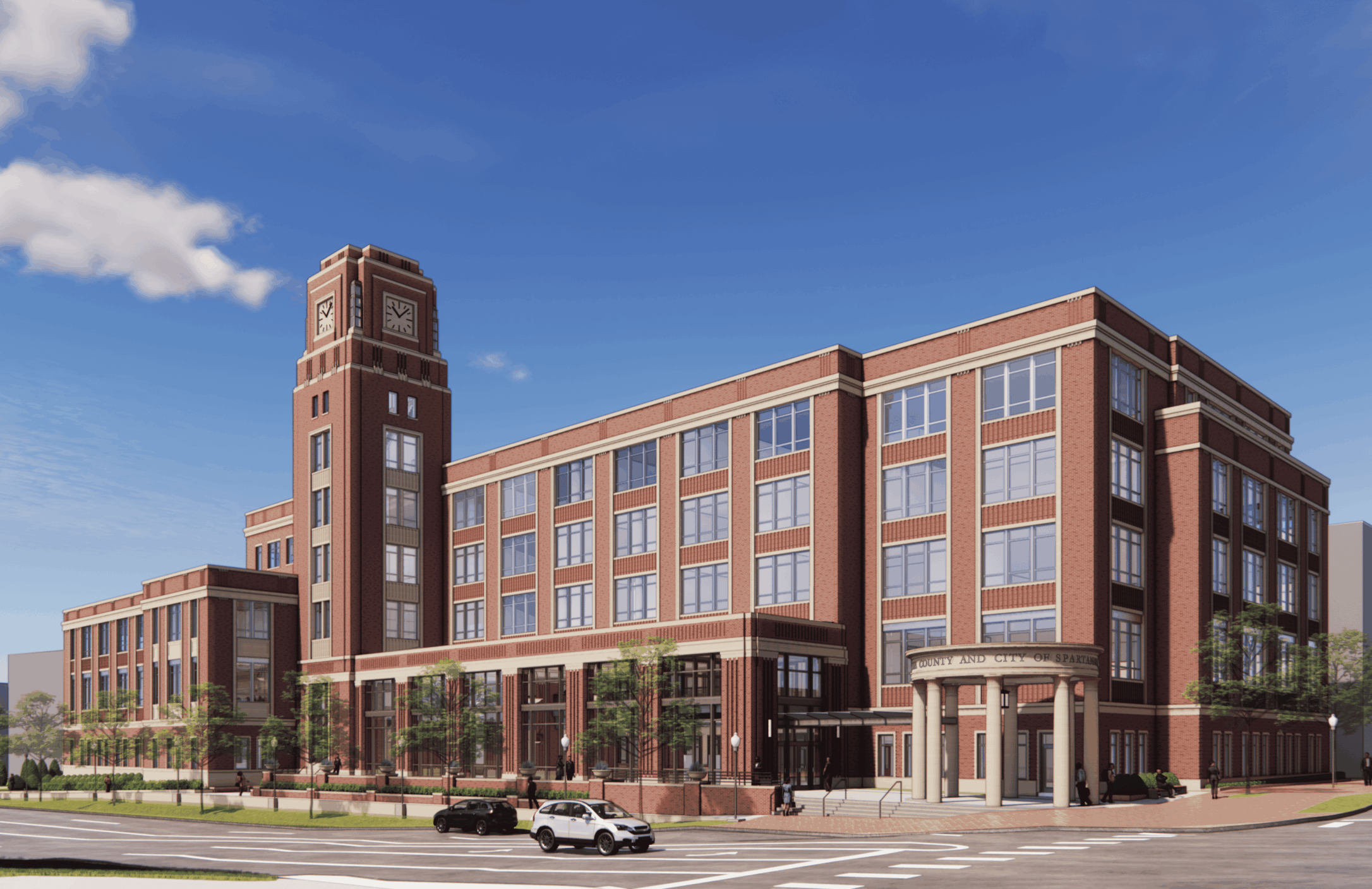 Spartanburg Government Center - David M. Schwarz Architects, Inc.