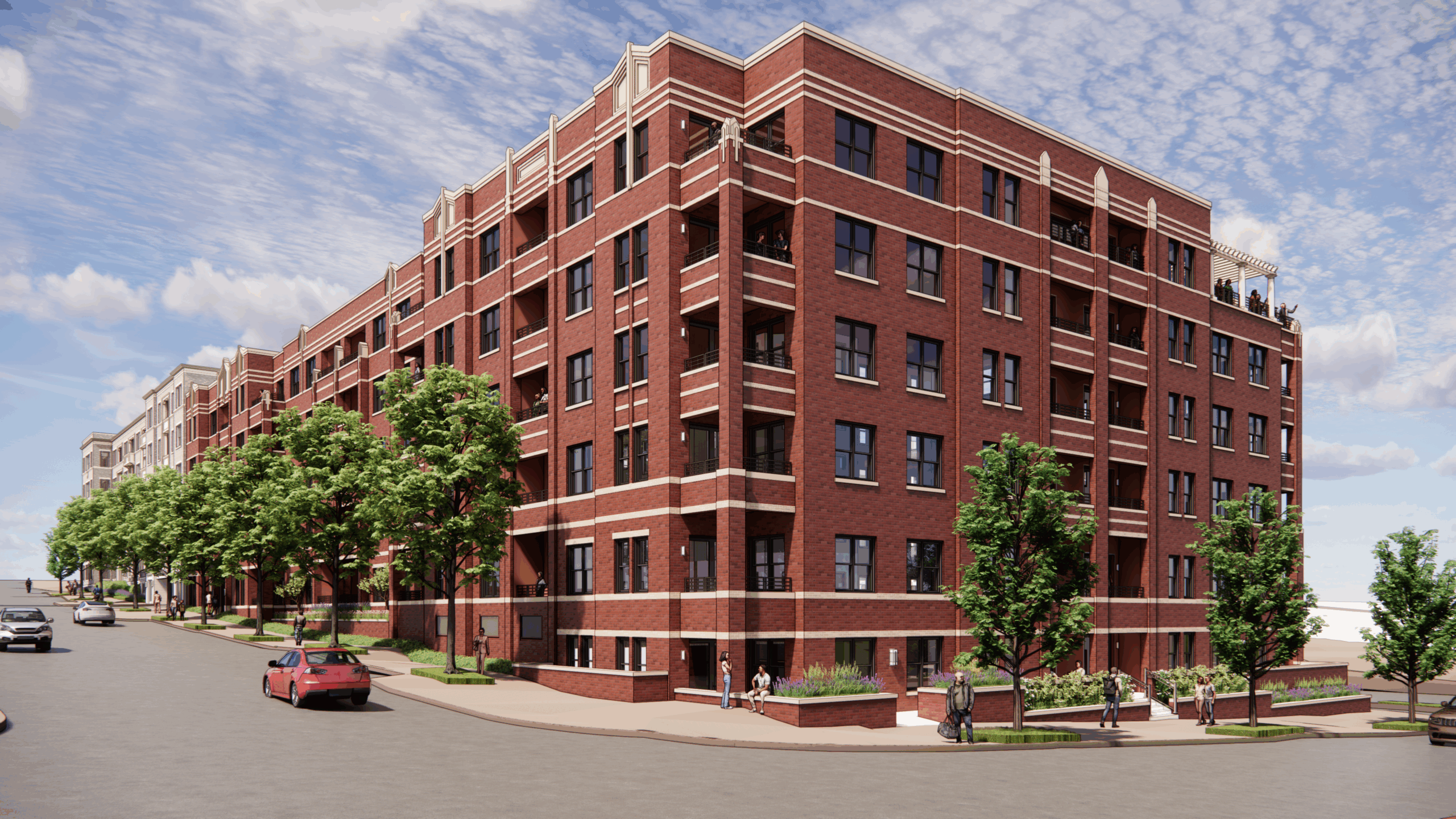 Magnolia Block Residential Building - David M. Schwarz Architects, Inc.